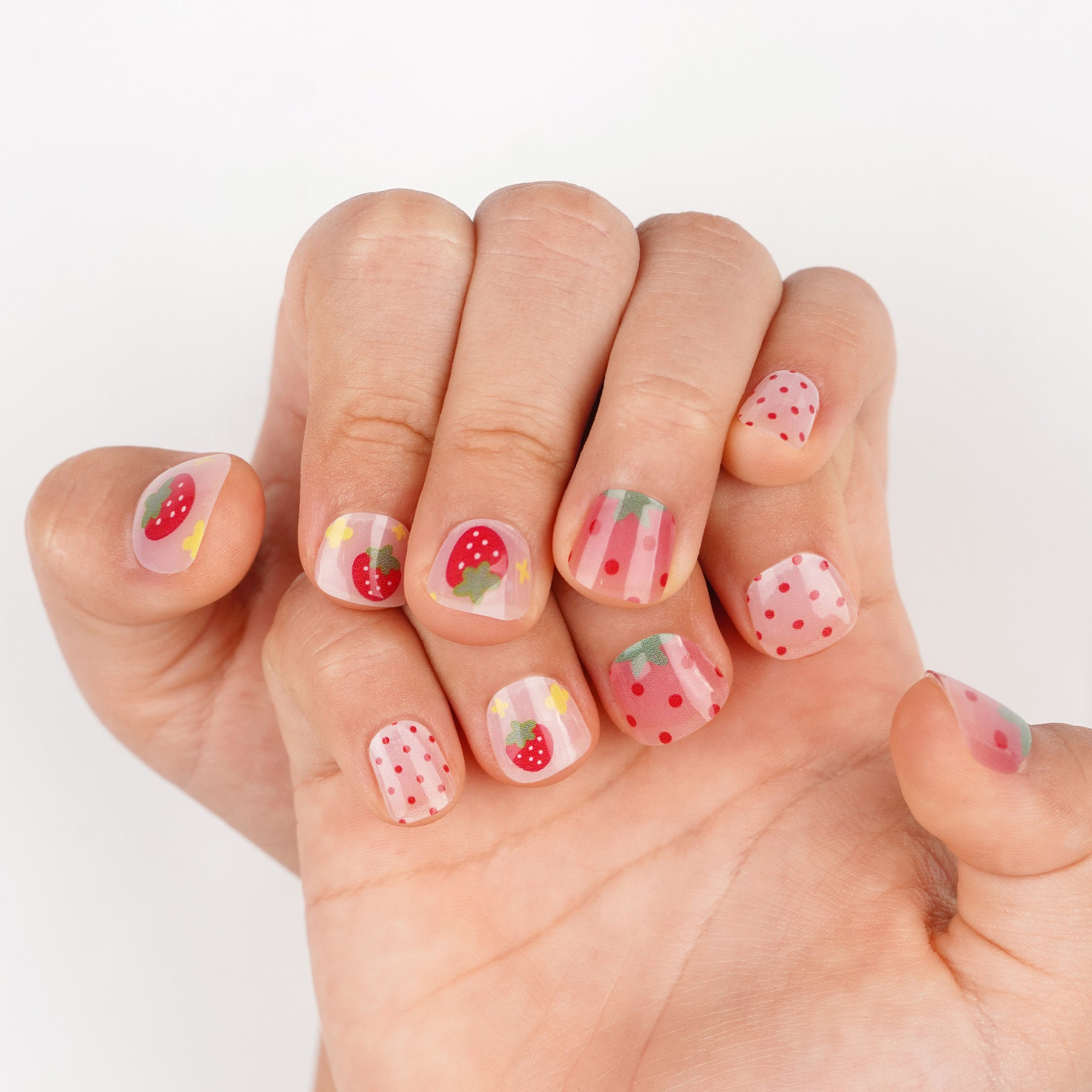 Starry Berry Sparkle Kids Nail Wraps | Stellarberry
